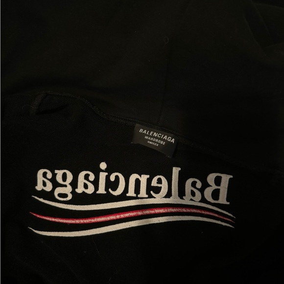 Balenciaga | Jackets & Coats | Balenciaga Political Campaign Cropped ...